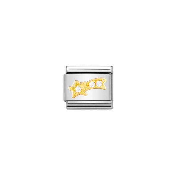Nomination Composable Link Stone Set White Shooting Star|Peter Jackson