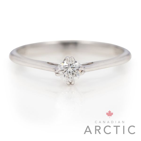 18ct WG 0.20ct Canadian Arctic Brilliant Diamond Solitaire|Peter Jackson