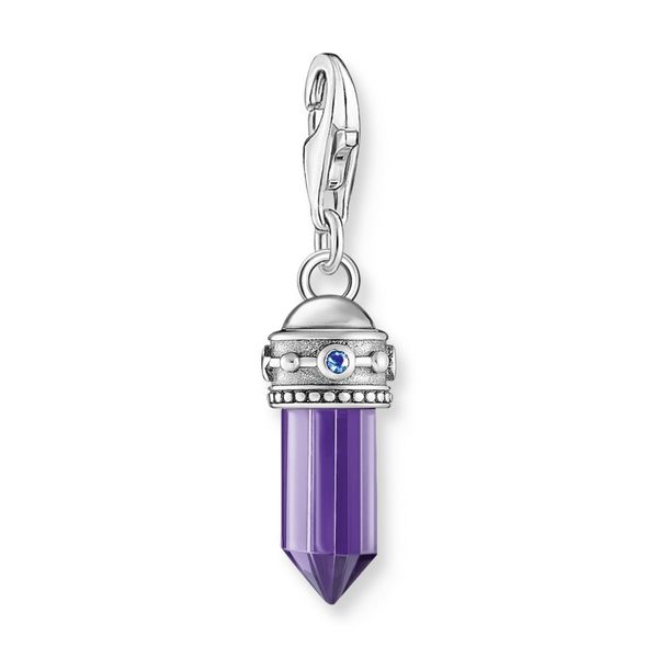 Thomas Sabo Imitation Amethyst Silver Charm | Peter Jackson