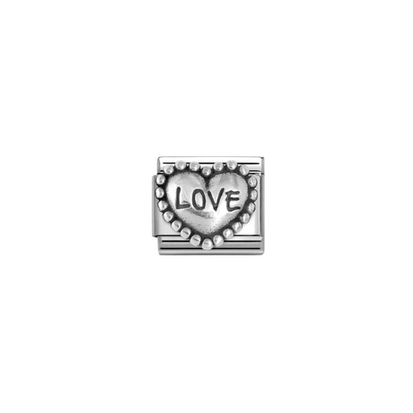 Nomination Composable Classic Dotted Love Heart|Peter Jackson