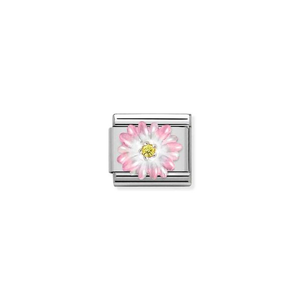 Nomination Composable Classic Link Rose Flower Silver | Peter Jackson