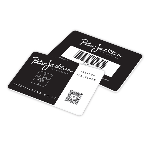 The Peter Jackson the Jeweller Gift Card