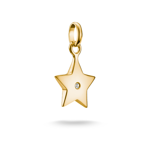Thomas Sabo Star With Stone Gold Plated Connect Charm|Peter Jackson