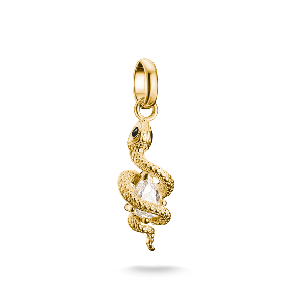 Thomas Sabo Snake Gold Plated Connect Charm| Peter Jackson