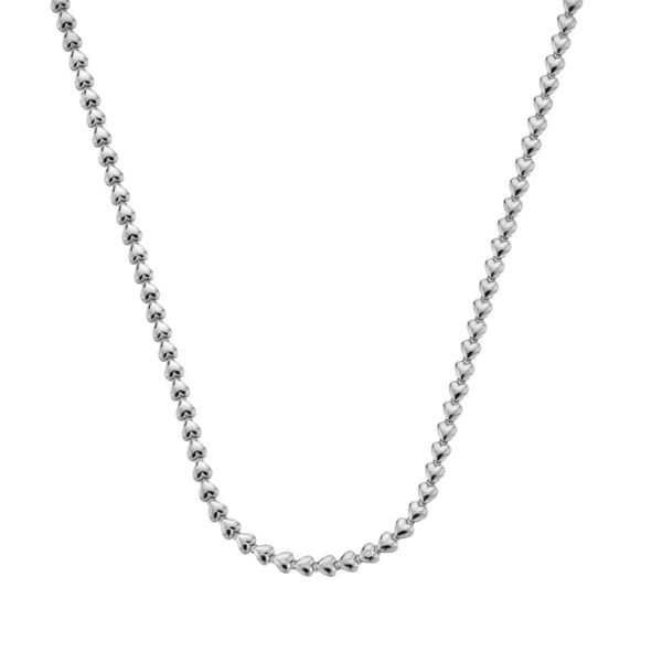 Hot Diamonds Serenity Heart Silver Necklace | Peter Jackson