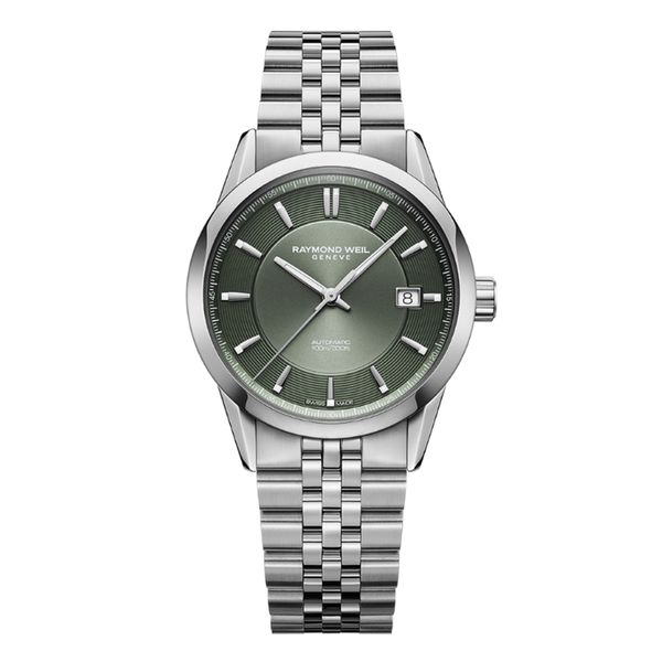 Raymond Weil Freelancer 38mm Green Dial Automatic Watch |Peter Jackson